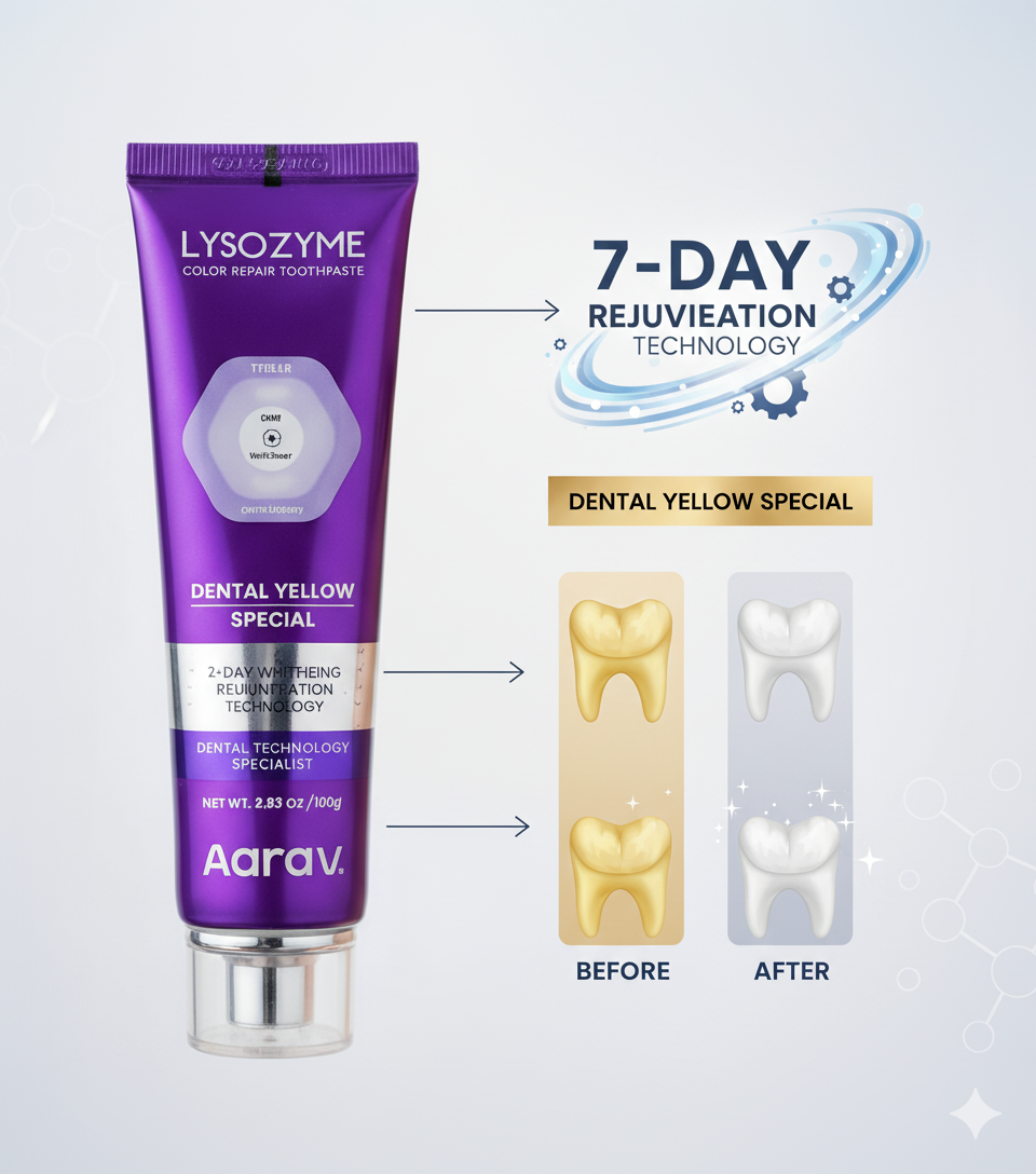 Lysozyme Purple Whitening Toothpaste – xeemartpk