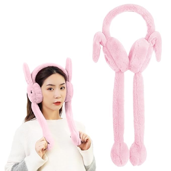 Cute Rabbit Ear Muffs – xeemartpk