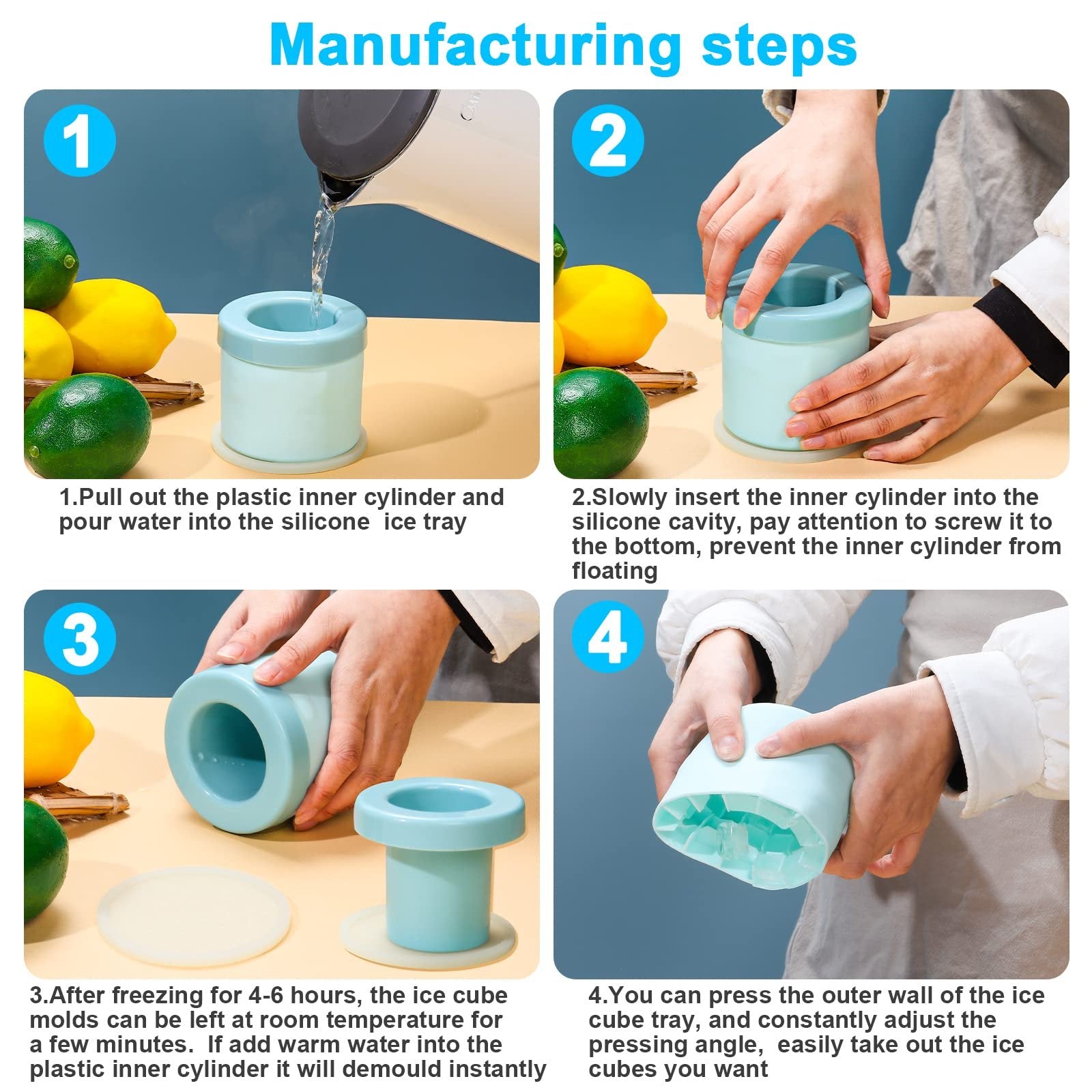 Silicone Ice Cube Mold – xeemartpk