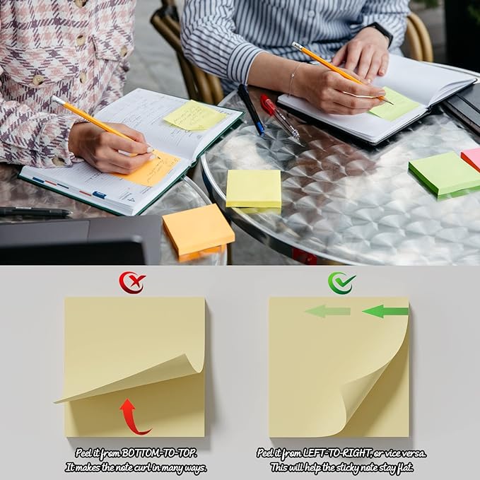 Transparent Sticky Note Pads 100 pcs – xeemartpk