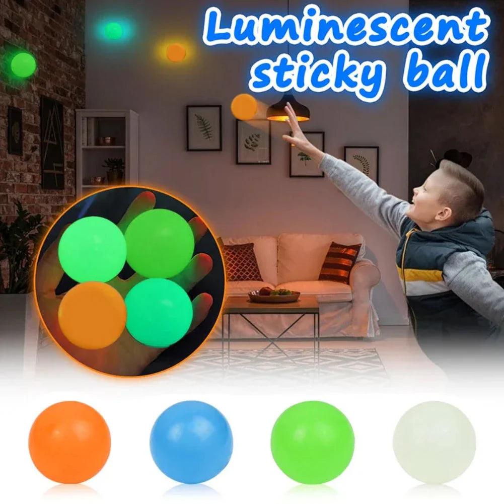 Sticky Glow Balls Pack of 3 – xeemartpk