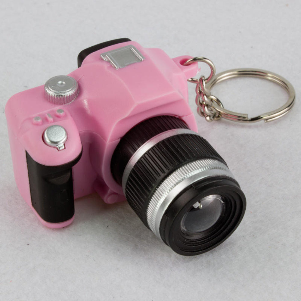 Mini SLR Camera LED Flashlight Keychain – xeemartpk
