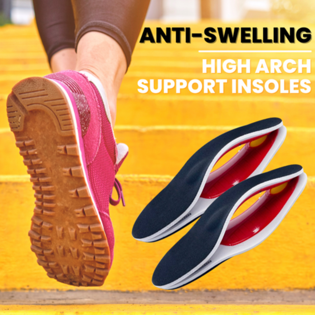 Anti-Swelling High Arch Support Insoles – xeemartpk