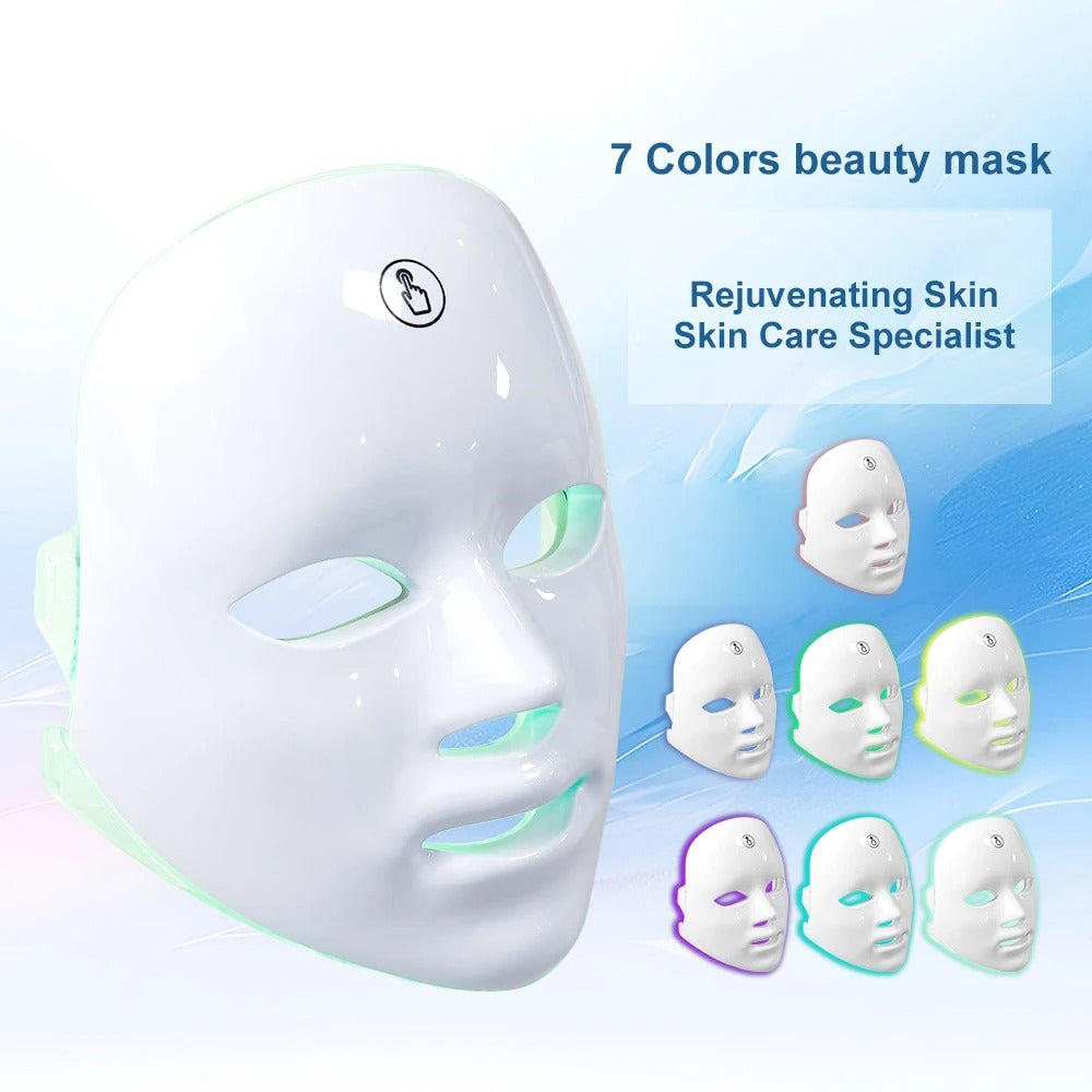 7 Colors Light Skin Care Facial Mask – xeemartpk